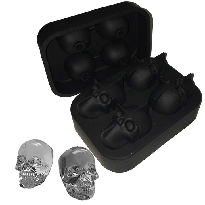 Silicone Ice Cube Skulls Mold Tray – Zapps Clothing